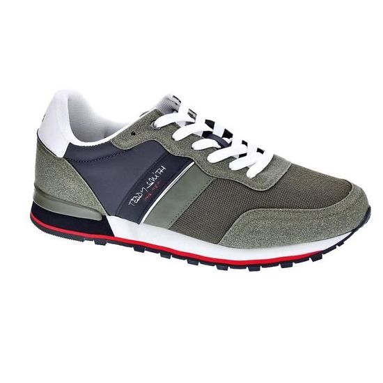Baskets basses - Teddy Smith 71416 Homme Vert Vert - Cdiscount Chaussures