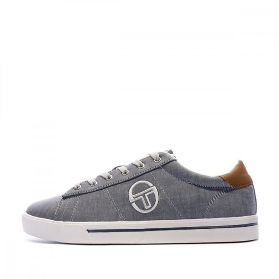 Chaussures en toiles Grises Homme Sergio Tacchini Twill Grey ...