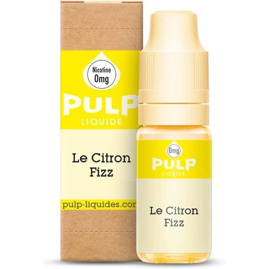 E-Liquide Cigarette Electronique Box - Le Citron Fizz - Goût : Citron ...