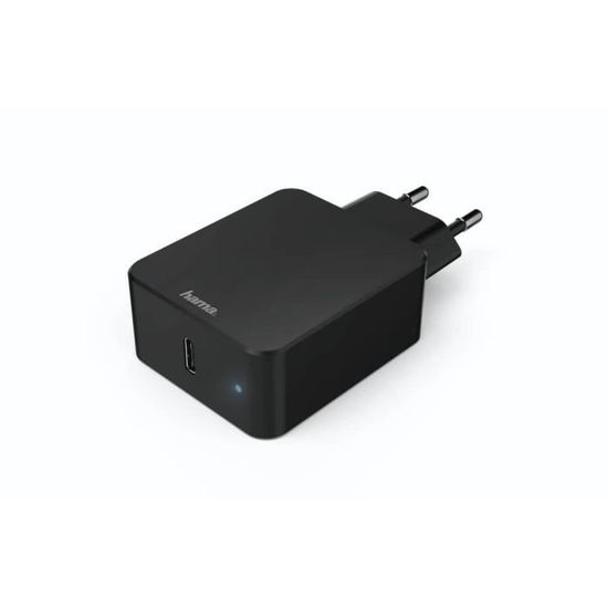 Chargeur - Hama - Power Delivery - 3 A - 18 W - USB Type-C - Noir - Cdiscount Informatique