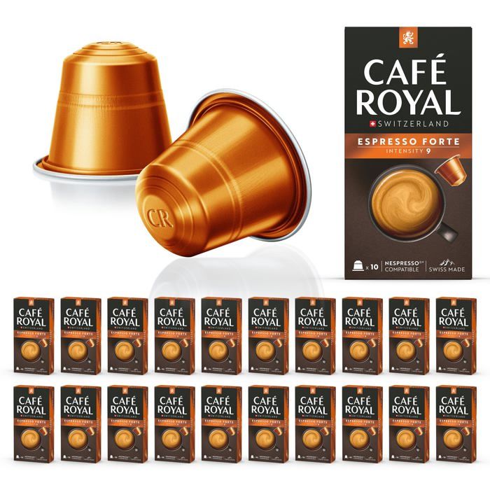 200 Capsules de Café en Aluminium Compatibles NESPRESSO® À USAGE ...