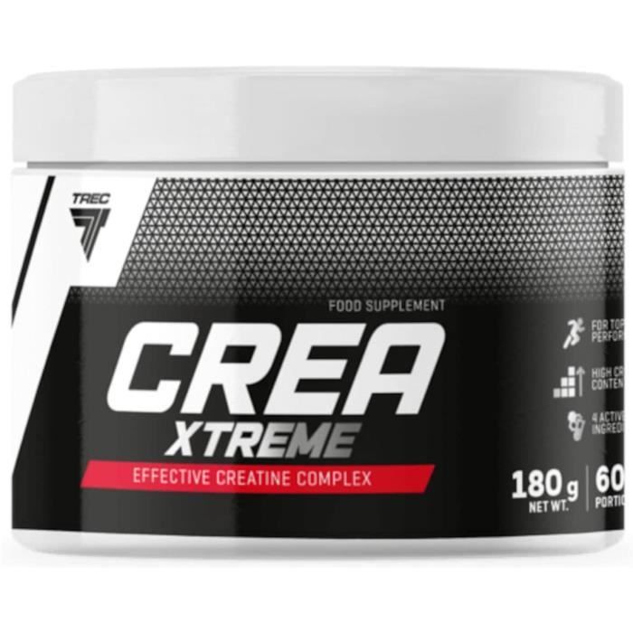 CREATINE XTREME 180g | Pile de créatine anabolique | Monohydrate de ...