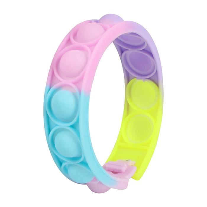 Sasaquoy Mini Dimple Sensory Fidget Toy Décompression Bracelet Anti ...