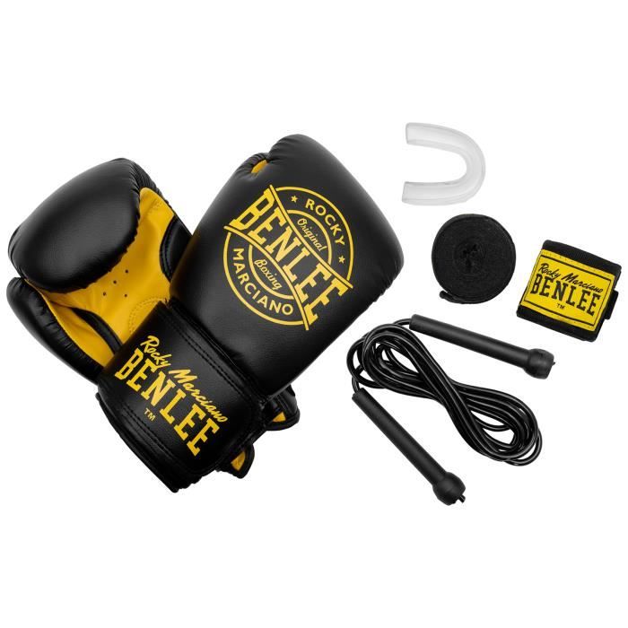 Kit de boxe Benlee Starter Set Wingate - black - 10 oz - Cdiscount Sport
