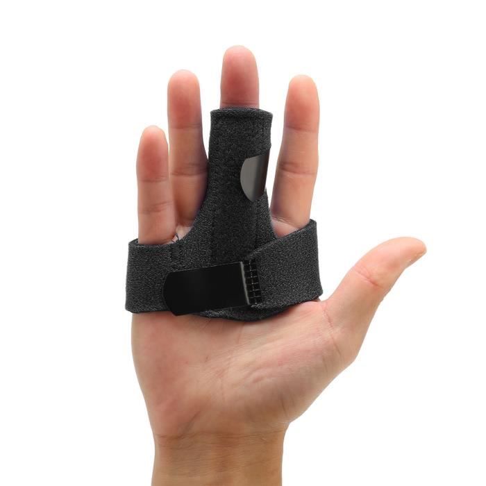 Attelle de Doigt Réglable Immobilisation Support Protection pour la ...