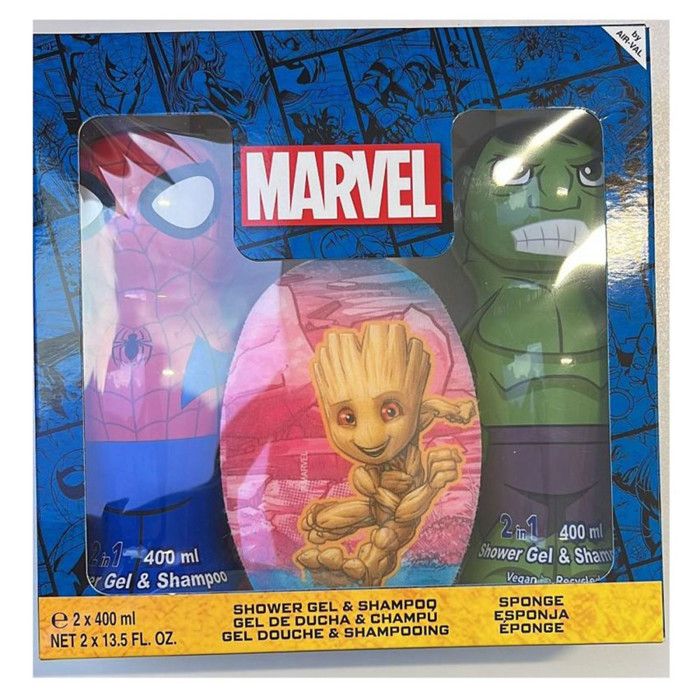 Marvel - Coffret Spider-Man & Hulk - Gel Douche & Shampoing 400 ml ...