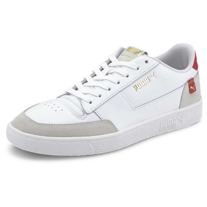 Puma Select Ralph Sampson Mc Clean Trainers Puma white / high risk red ...