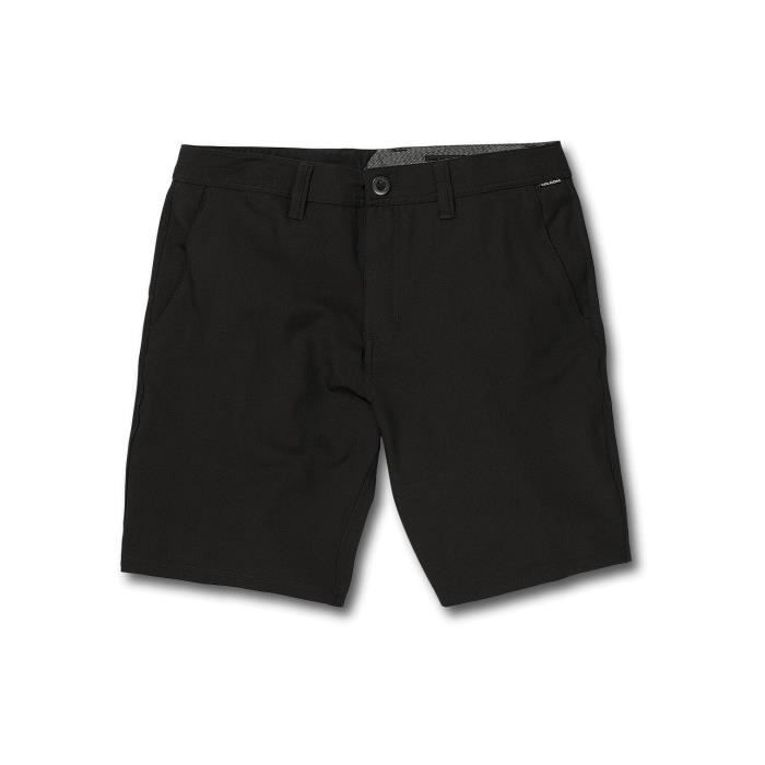 Short chino hybride - Volcom - Frickin Snt Dry 21" - Noir - Randonnée ...