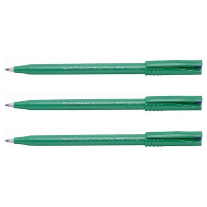 Stylos roller encre Ball Pentel R56 Pte fine Vert - PENTEL - Lot de 3 ...