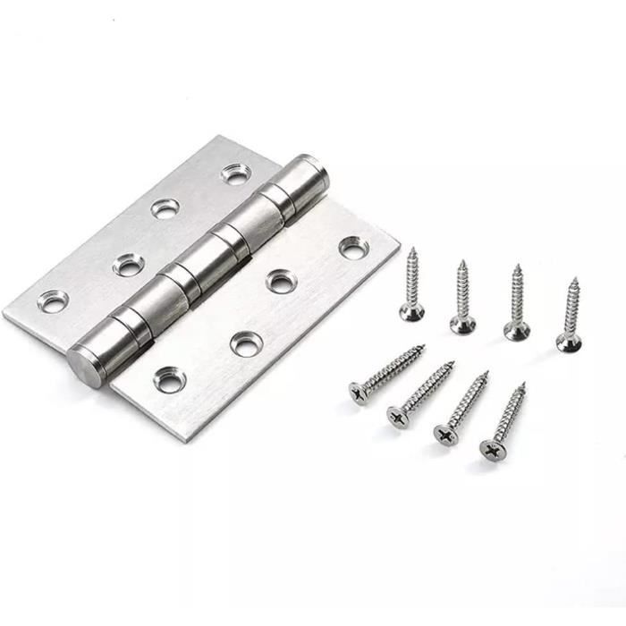 Lot De 2 Charnières De Porte De 12,7 Cm, À Roulement À Billes En Acier ...