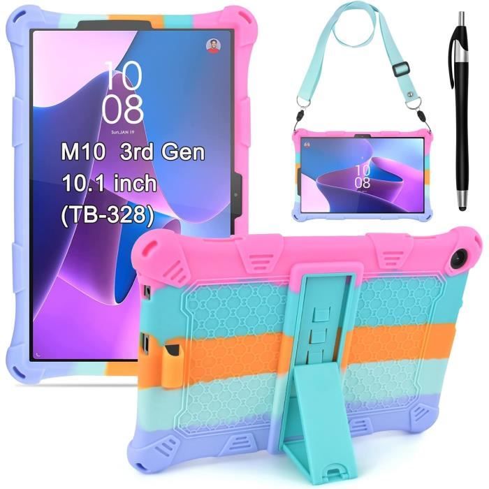 Coque pour Lenovo Tab M10 3e Génération 10.1 Pouces TB328 2022 avec ...