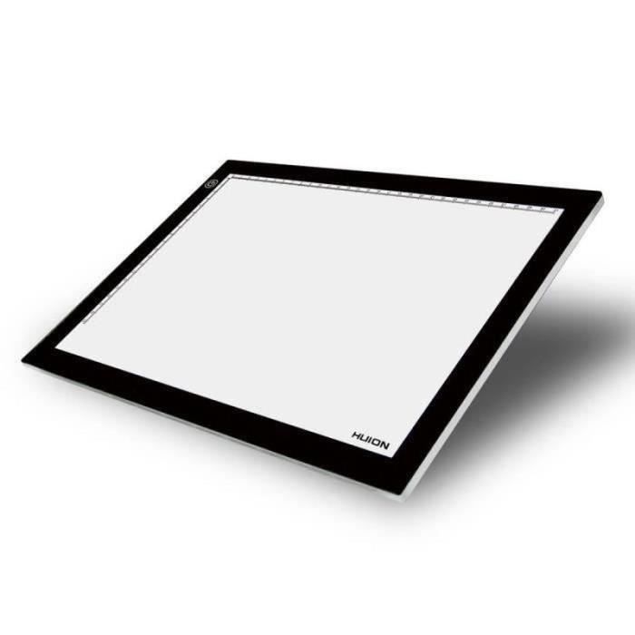 VERYNICE-Huion LED Light Pad Tablette Lumineuse Réglable A4 Avec des ...