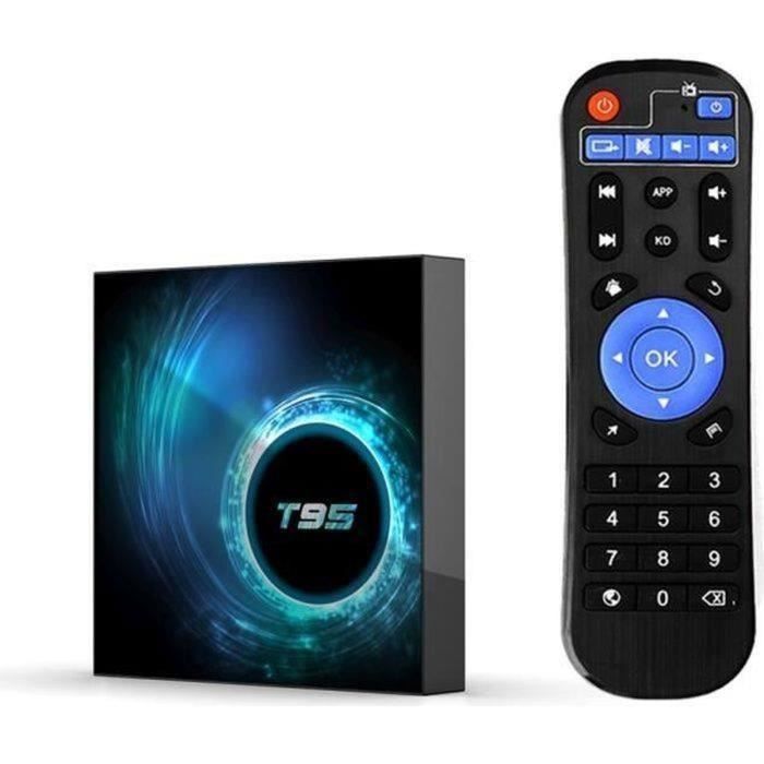 TV Box T95 Android 10.0 Smart TV Box 2GB +16GB 2.4G & 5G /WiFi BT5 Allwinner H616 Quad-core 64 ...