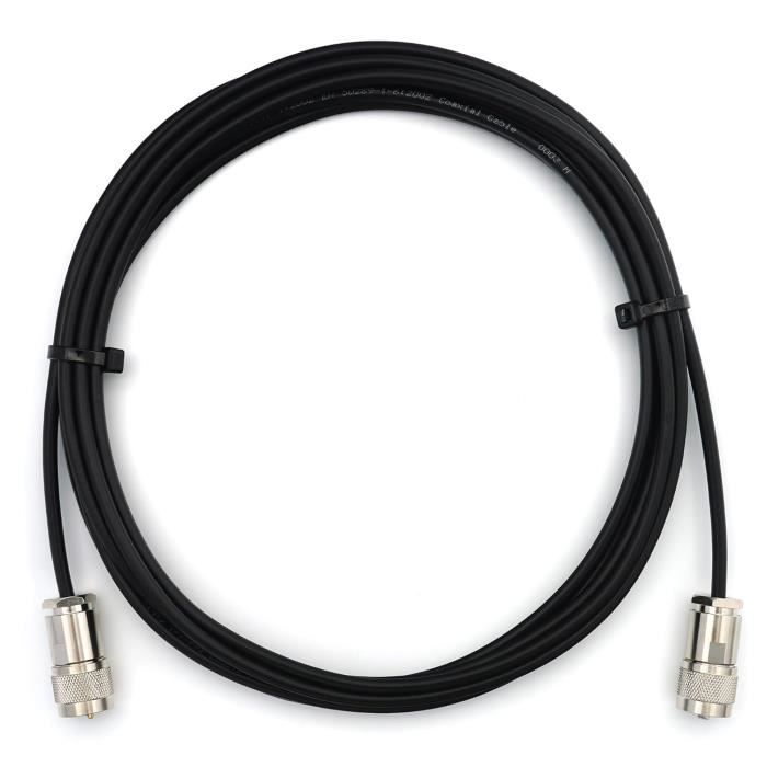 PL259 2m UHF Câble coaxial RG58 50 Ohm — Résistant aux intempéries ...