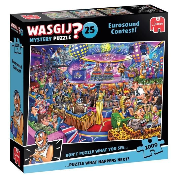 Puzzle 1000 pièces - JUMBO - Wasgij Mystery 25 (Eurosound Contest ...
