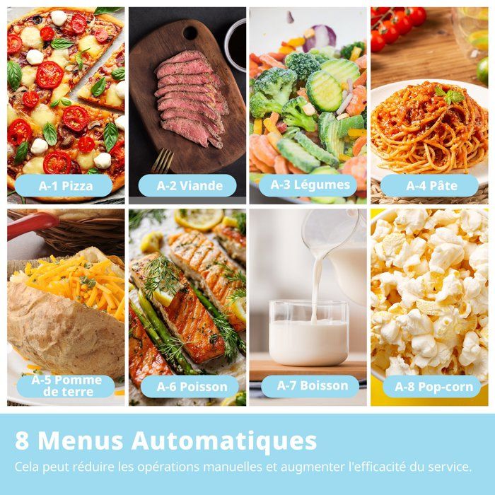 Micro-ondes encastrable COMFEE CBMAM820BJL-BK - 800W - L59,5 x H38,8 x ...