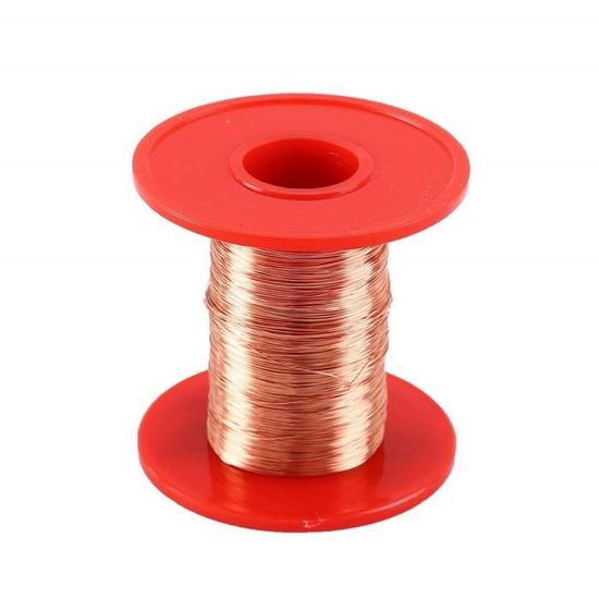Fil de Cuivre, 0,25mm 100g Fil de Cuivre Emaillé Electromagnétique par ...