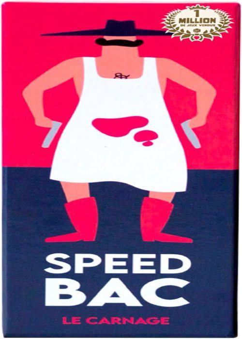 Speed Bac-Jeu De Société Adulte-Rapide Et Délirant-2 À 7 Joueurs-Jeu D ...