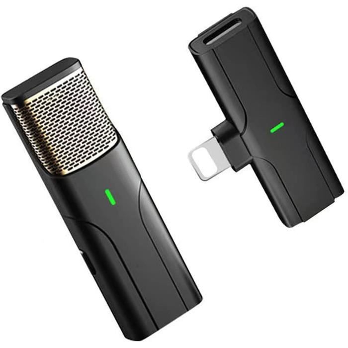 Micro Cravate Rode avec Adaptateur Lightning (iOS)-Type C (Android ...