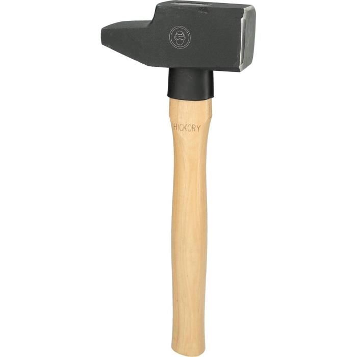 Fitters hammer, French form, ash handle, 2000g[32] - Cdiscount Sport