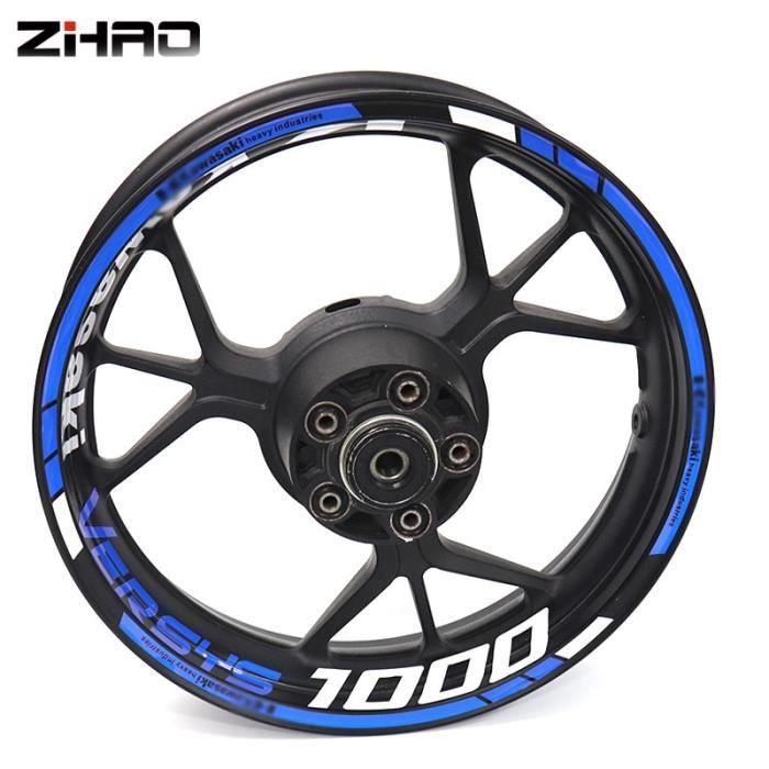 Garde-boue - bavette,Autocollants de roue de moto pour kawasaki VERSYS ...