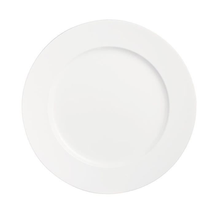 Assiette plate Oléa Chef&Sommelier - Lot de 6 - Porcelaine Maxima ...