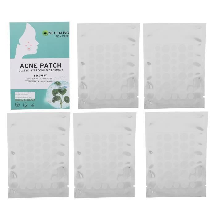 5 Pcs Acné Patch Anti Acné Étanche Transparent Enlèvement Rapide ...