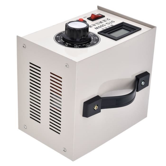 Fdit régulateur de tension CA Régulateur de tension AC STG-500W Contact ...