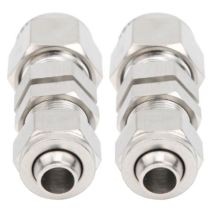 Raccord de compression - HURRISE - 304 - Lot de 2 - 12 x 8 mm et 12 x 10 mm - Inox - Cdiscount ...