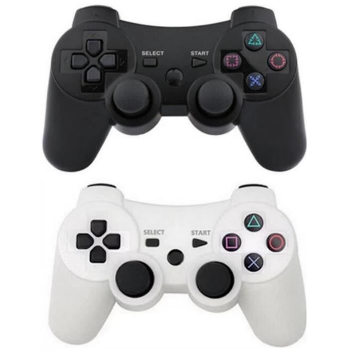 2 Manette PS3 sans Fil Manette PS3 pour Playstation 3 Bluetooth ...