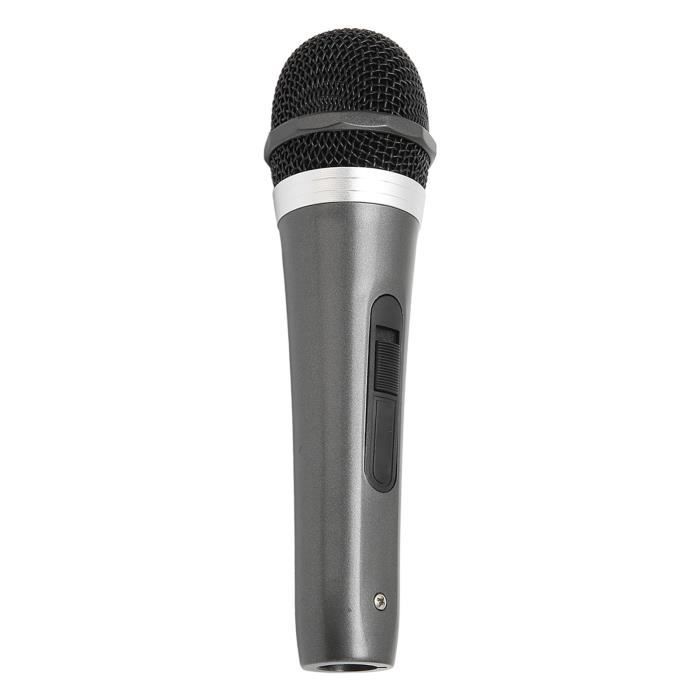 Mothiness Microphone filaire 6.5mm microphone dynamique K chanson ...