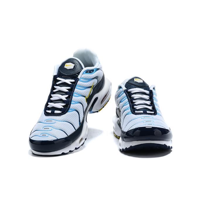 Baskets NIKKE TN Plus 3 Chaussures 38909-270 Bleu clair noir Hommes SZ ...