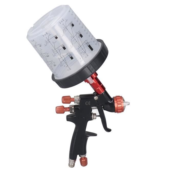Pistolet Pulvérisateur Pistolet À Peinture Hvlp, Pistolet À Air Professionnel De 600 Ml Avec ...