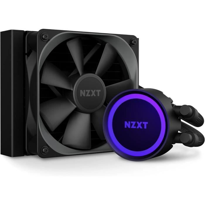 Kraken 120 - Rl-Kr120-B1 - Aio Rgb Cpu Liquid Cooler - Quiet And ...