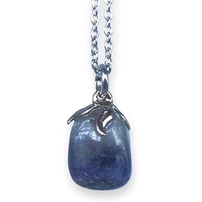 Pendentif Collier Minéraux Pierres Semi-Précieuses Bijoux Fait Main ...