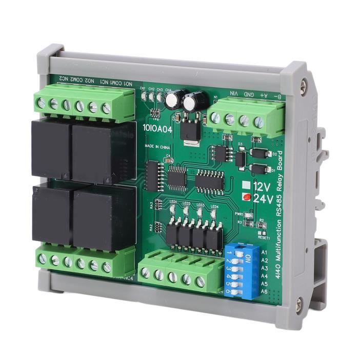 Lor Module Relais Rs485 Module De Relais Rs485 Carte Pcb Rtu 4 Canaux