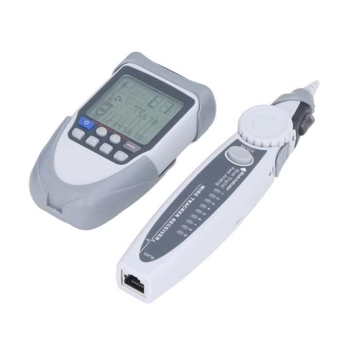 Testeur de câble réseau - ZJCHAO - ET612 - Numérique et analogique ...