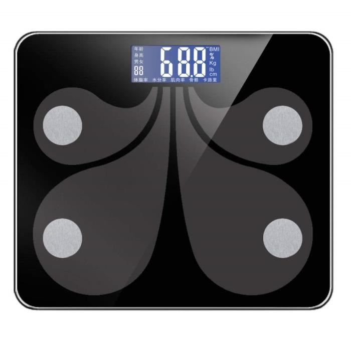 Pèse-Personne Balance Numérique Bluetooth, Balance Intelligente De ...