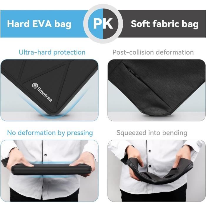 Hard Eva Housse De Protection Compatible Pour Ordinateur Portable Acer ...