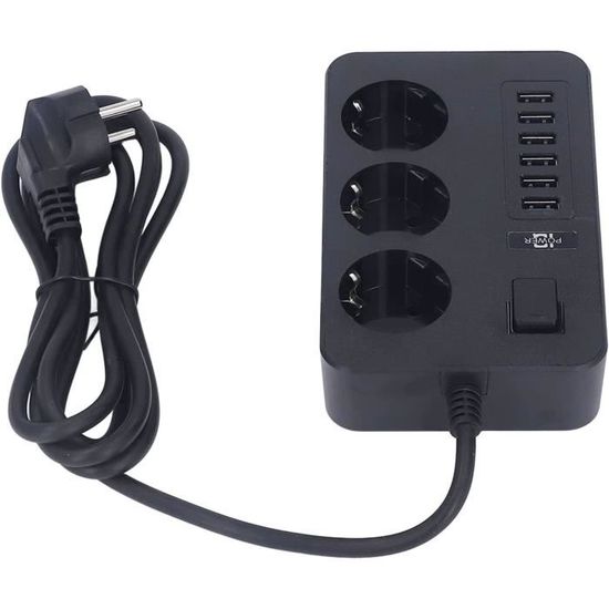 Bloc Multiprise, Anti Impact Eu Plug 110‑250V Multiprise 3000W Pc ...