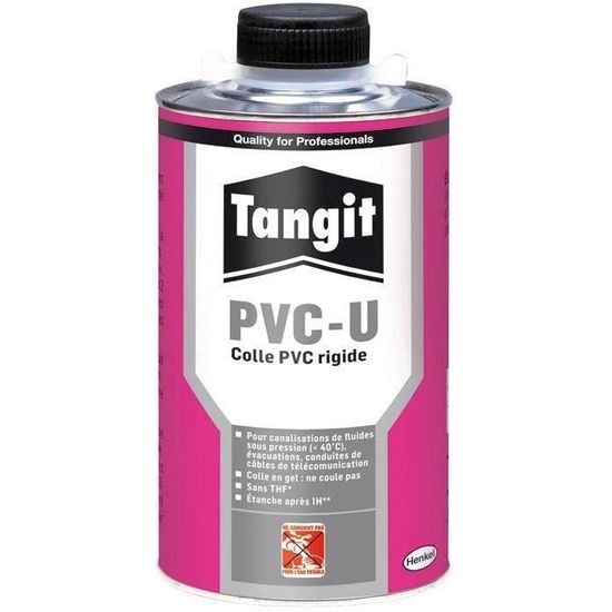 Colle PVC - TANGIT - 1 Kg - Haute résistance - Non potable - Gel ...