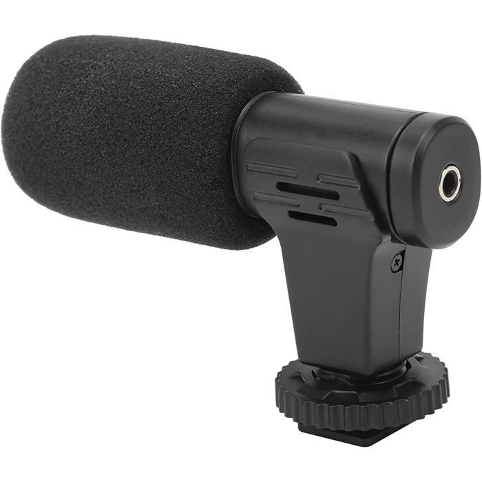 Microphone de diffusion en direct, microphone en plastique de 3,5 mm ...