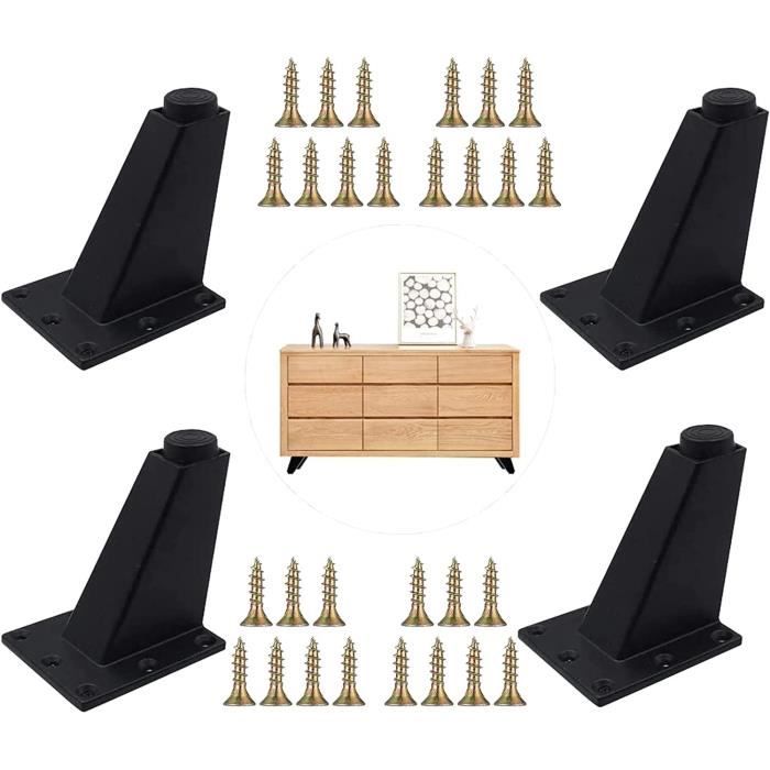 Wenlai 4 Pièces Pieds Réglables Meubles Jambes Cuisine Jambes Worktop ...