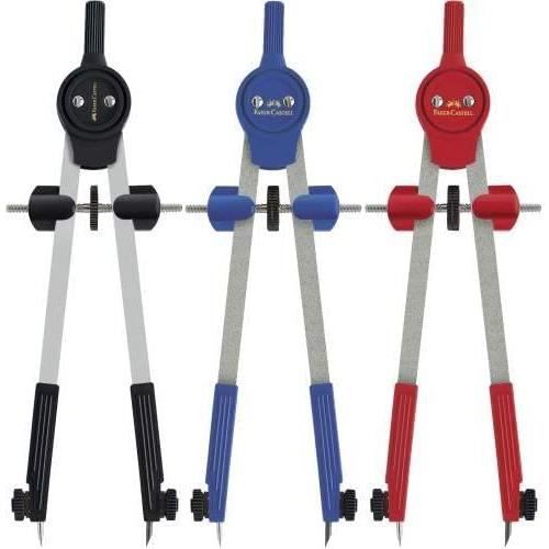 COMPAS FABER-CASTELL Grand compas, couleurs assorties474 - Cdiscount Sport