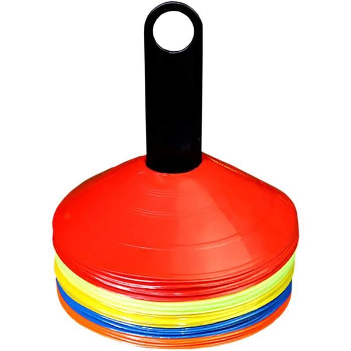 20 pièces Plots de Marquage de Football avec 1 pièce Porte-Plot Plots d ...