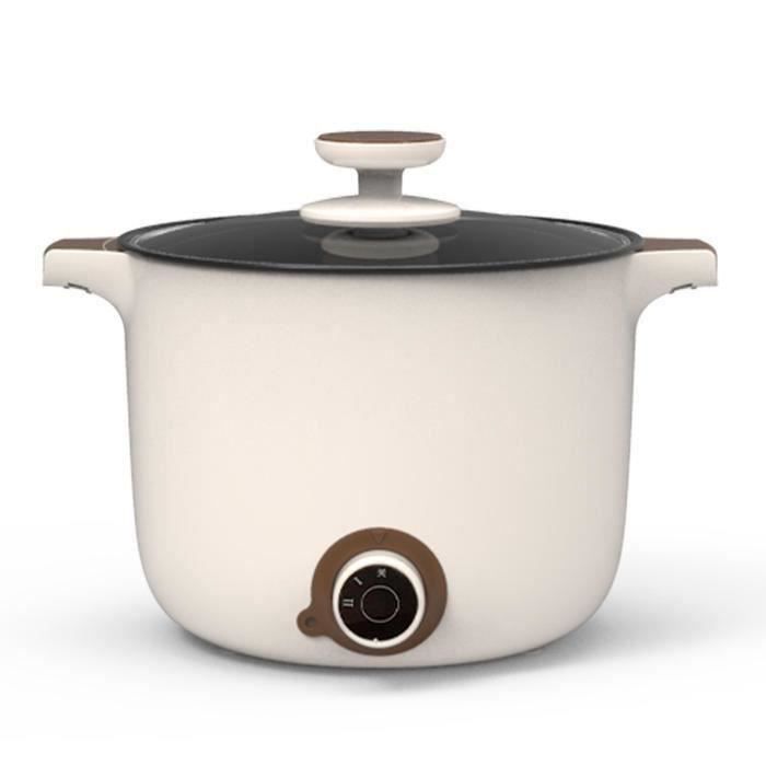 Blanche Cuisinière électrique Petite casserole chaude pour la maison ...