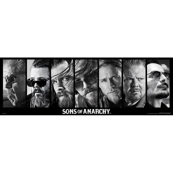 Poster Sons of Anarchy Collage - Cdiscount Maison