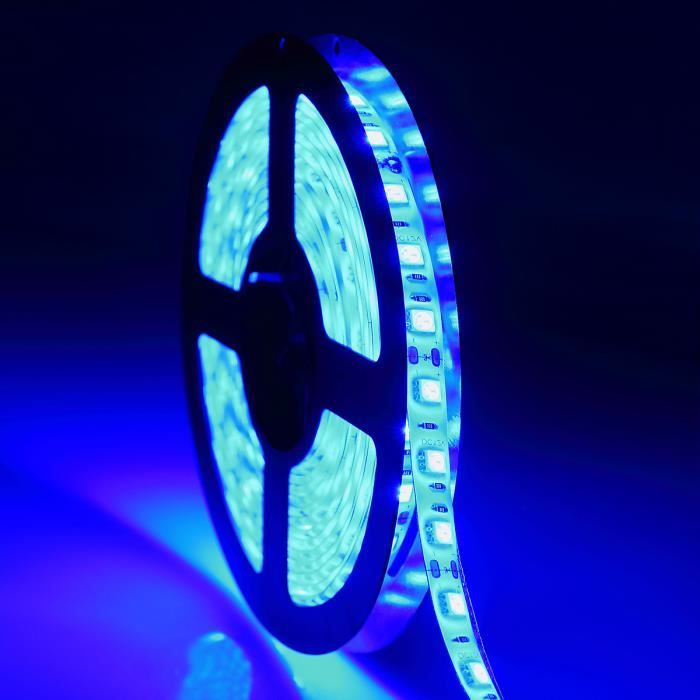 5M Ruban Lumineux 300 LED RGB 5050 SMD Lampe de décoration Imperméable ...