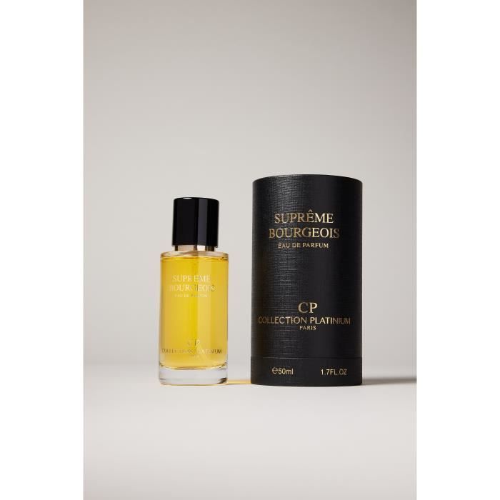 Eau de parfum COLLECTION PRIVEE PLATINIUM SUPREME BOURGEOIS 50ml - COLLECTION PLATINIUM - Mixte ...