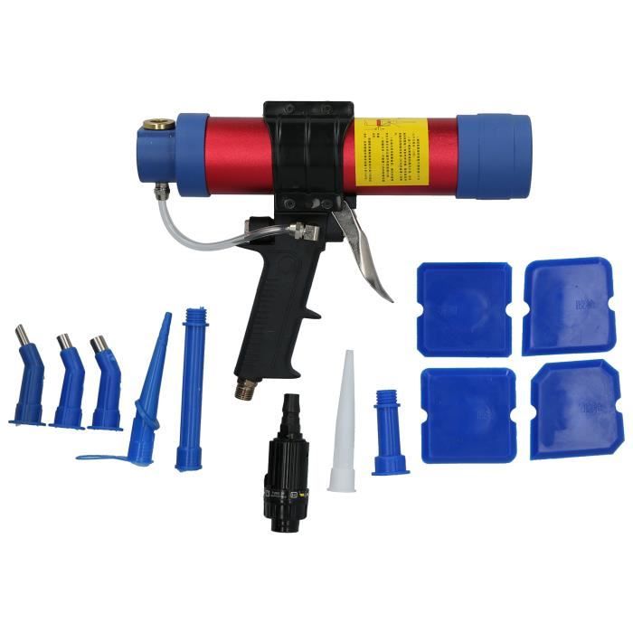 Pistolet à colle pneumatique en verre - EJ.LIFE - Q3-310ML - Aluminium ... Pistolet à colle pneumatique en verre - EJ.LIFE - Q3-310ML - Aluminium ...